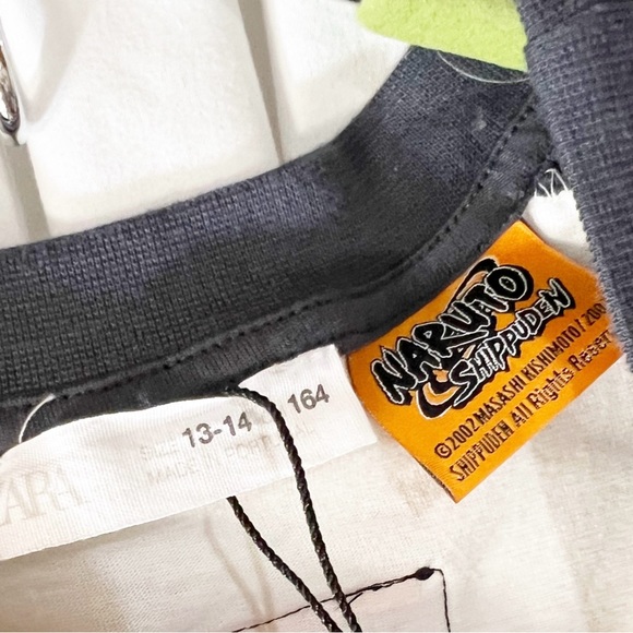 Zara | Shirts & Tops | New Raglan Naruto Shippuden Tshirt | Poshmark
